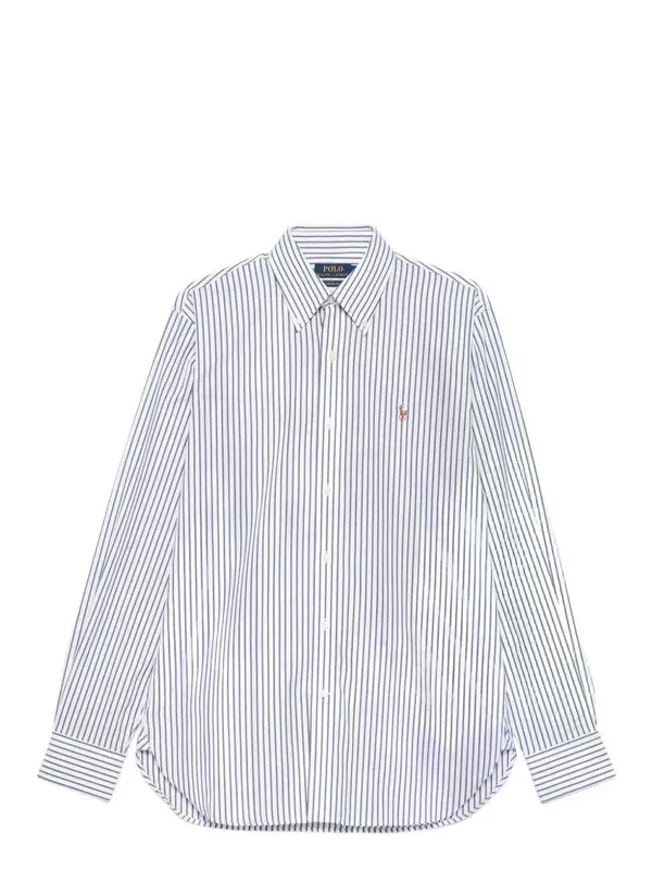 Polo Ralph Lauren Striped Cotton Shirt - White
