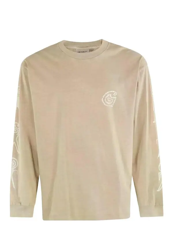Carhartt Work In Progress Terrestrial Long-sleeve T-shirt - Brown