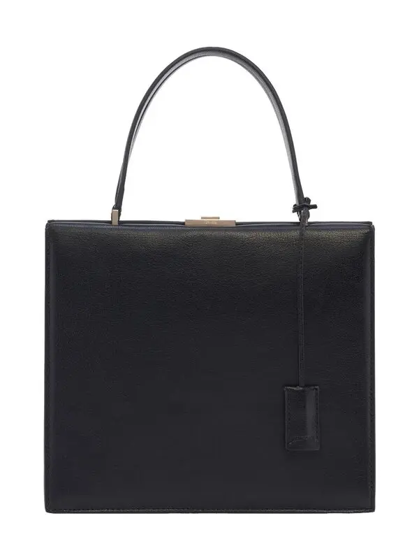 TOM FORD Grained Leather Top Handle Bag - 1n001 Black
