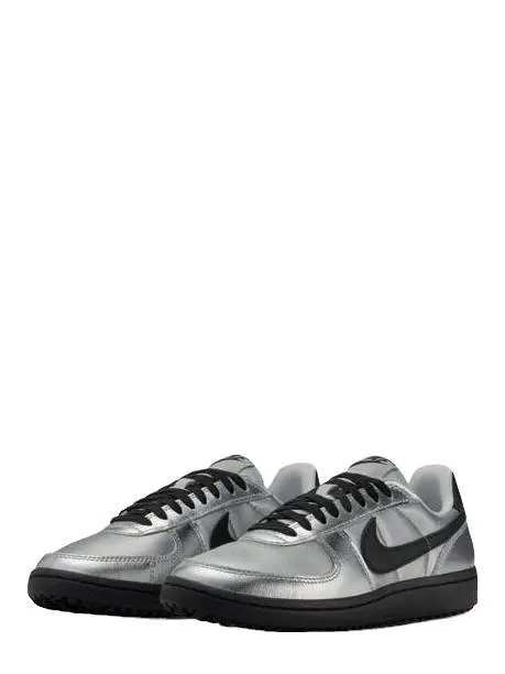 Nike Field General Sneakers - Metallic Silver/black