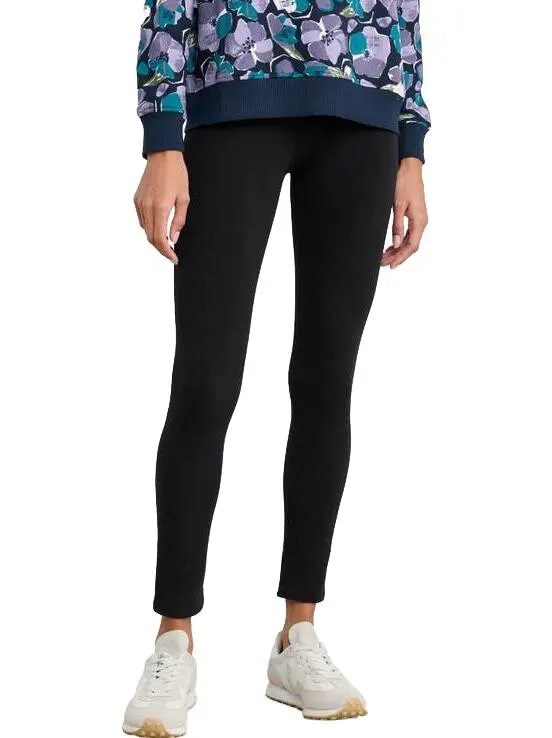 SEASALT CORNWALL Sea Dance Cotton Leggings - Black