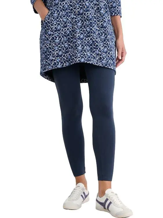 SEASALT CORNWALL Sea Dance Cotton Leggings - Midnight
