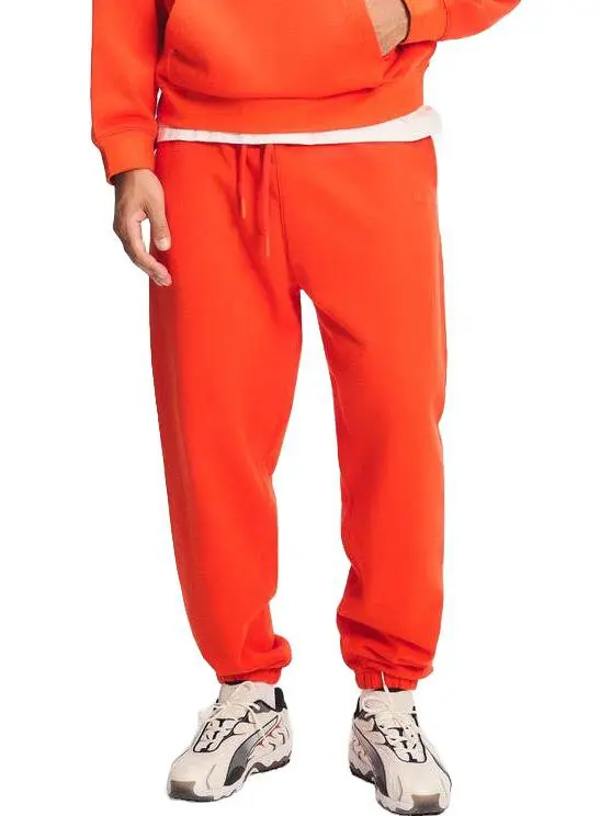 SAVAGE X FENTY Fleece Joggers - Red Tempo