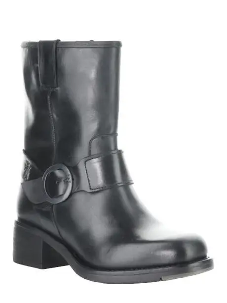Fly London Rald Leather Boots - 000 Black
