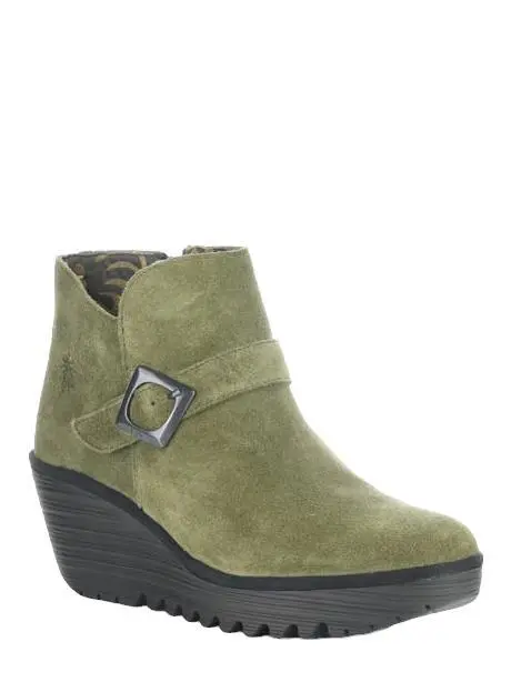 Fly London Yort Wedge Bootie - Aspen