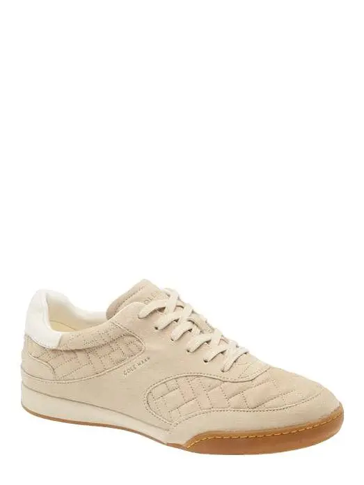 Cole Haan Grandpro Jazlyn Sneaker - Light Sesame Suede