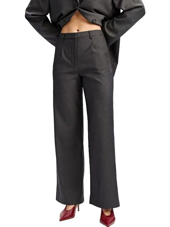 Bardot Maxine Suit Pants - Dark Charcoal