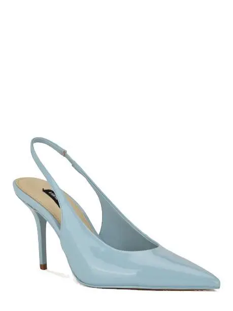 Nine West Palomma Slingback Pointed Toe Pump - Light Blue