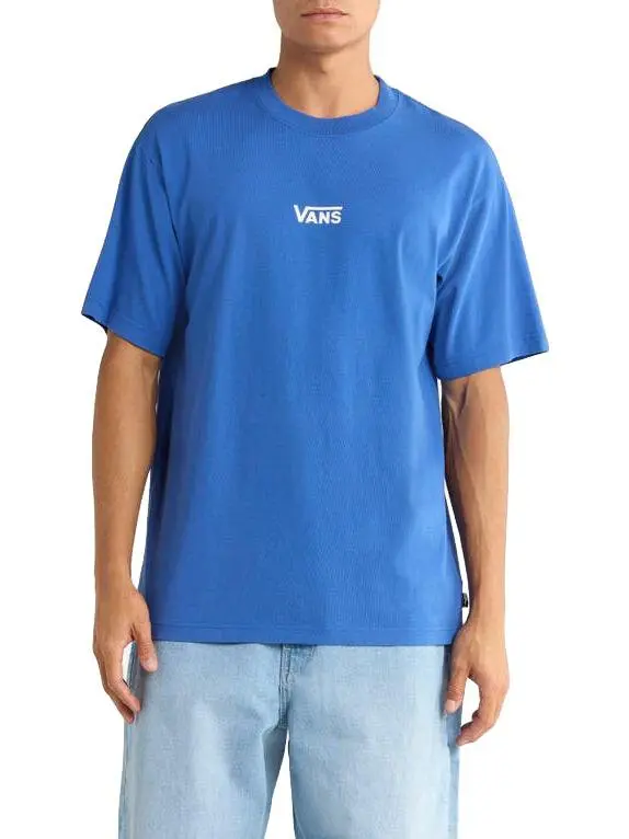 VANS Logo Graphic T-shirt - True Blue