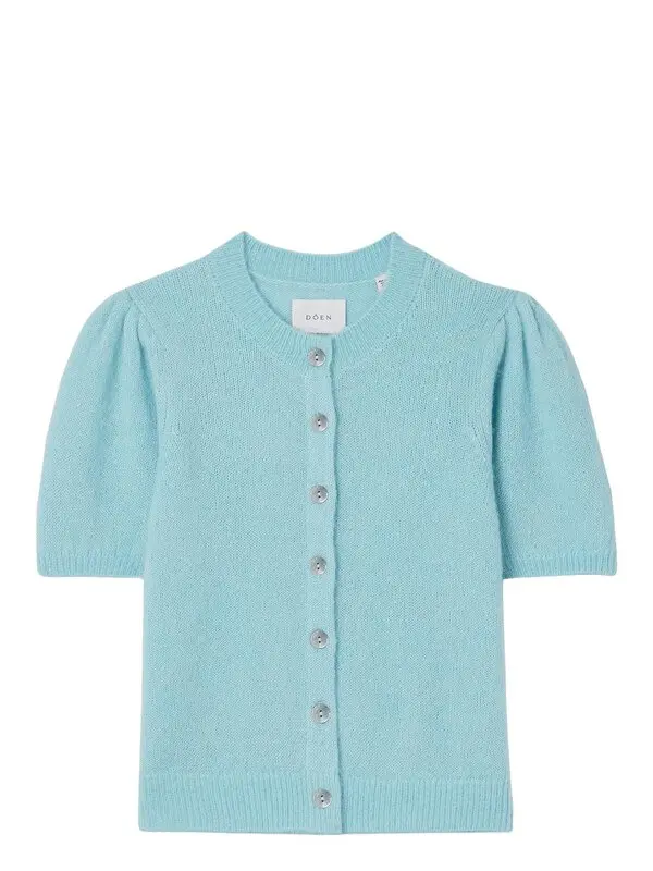 DÔEN Anisa Knitted Cardigan - Blue