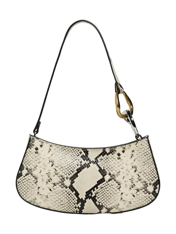 Staud Ollie Bag - White Snake