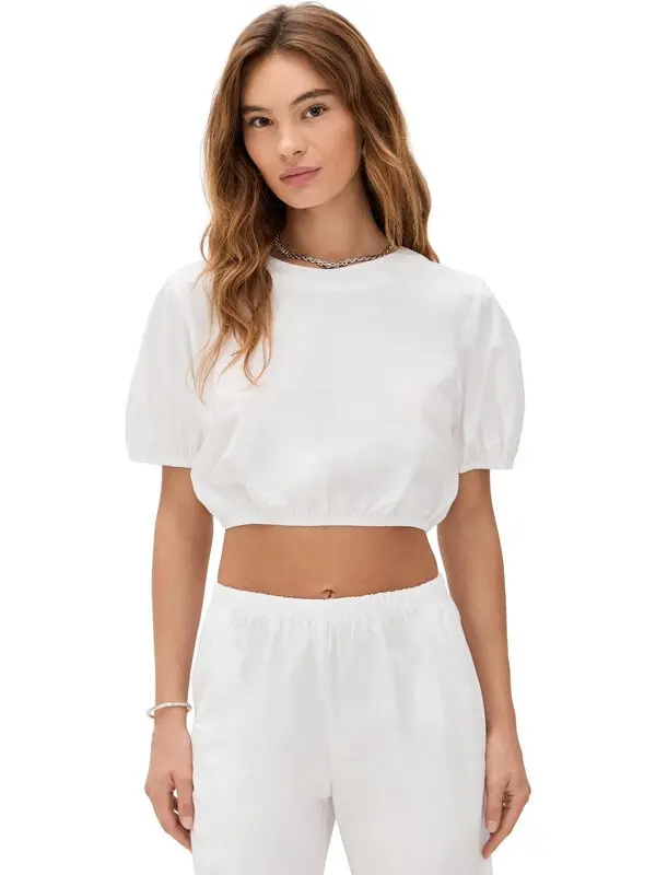 LE BOP Lillian Blouse - White