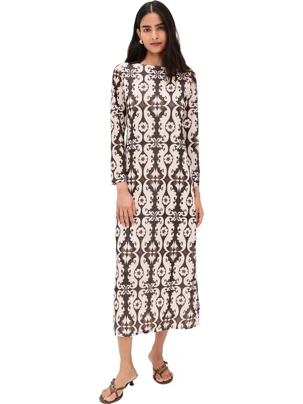 THE LULO PROJECT Nella's Maxi Dress - Maxi Paisley
