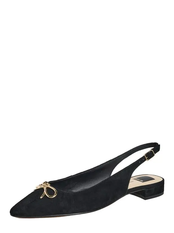 Dolce Vita Obella Flats - Onyx Suede