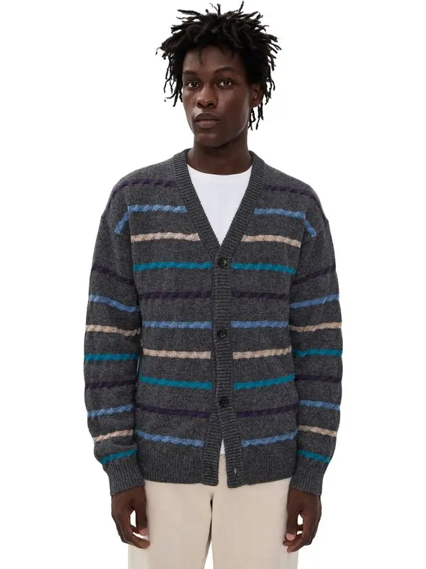Paul Smith Stitch Detail Cardigan - Black