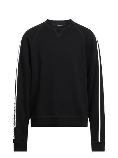 Dsquared2 Cotton Fleece Sweatshirt - Black