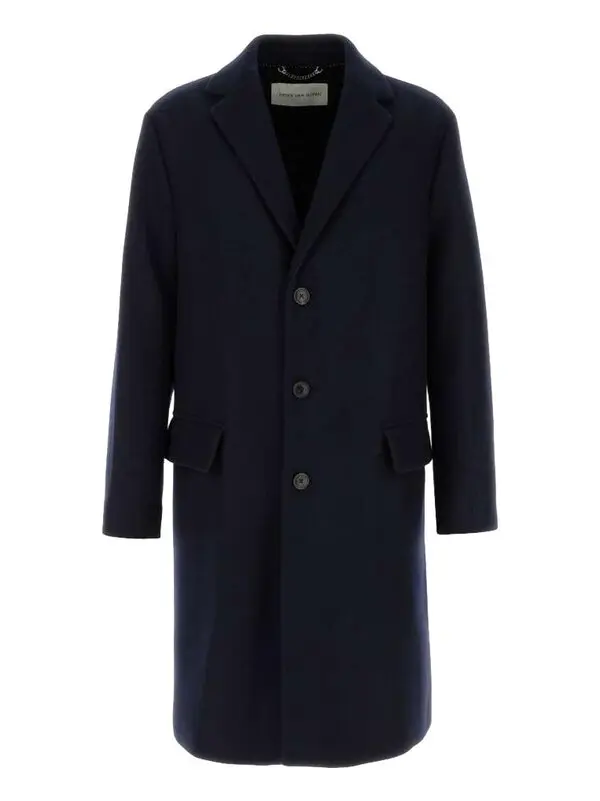 Dries Van Noten Rustic Coat - Blue