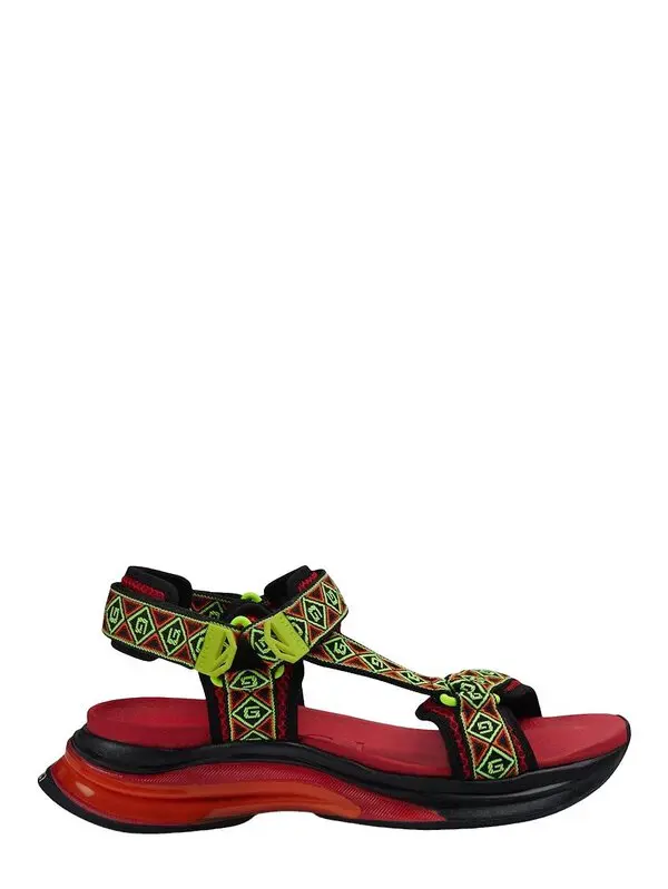 Gucci Run Sandal - Red