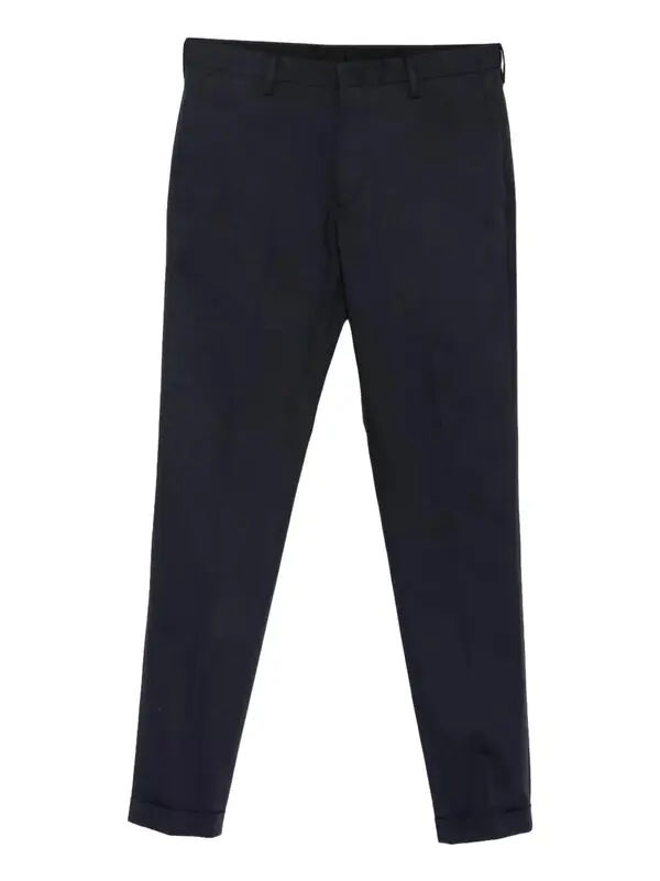 Paul Smith Stretch-cotton Trousers - Blue