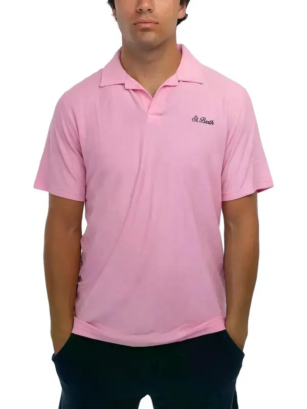 MC2 SAINT BARTH Short-sleeved Polo Shirt - Pink