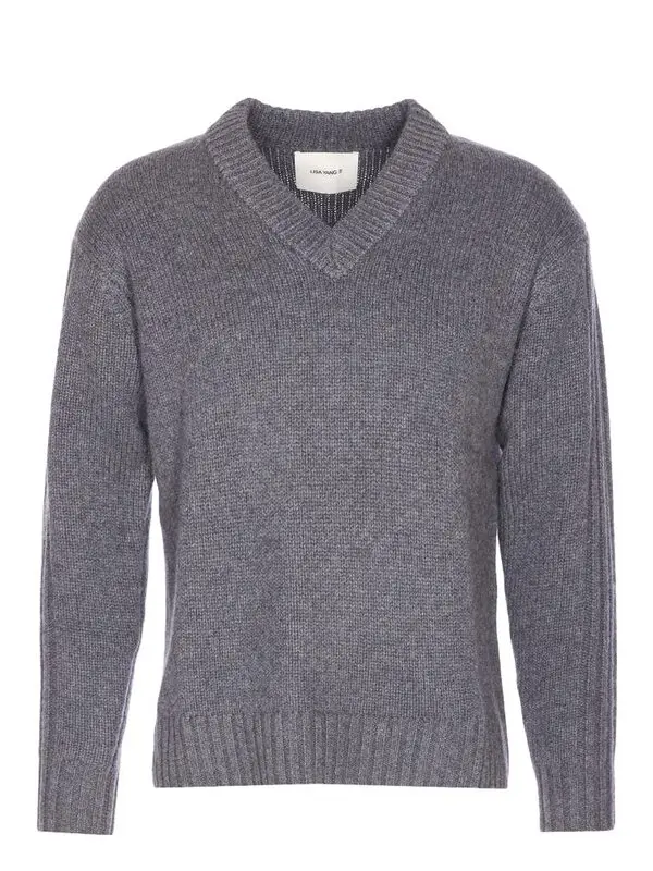 LISA YANG Dan Cashmere Sweater - Grey