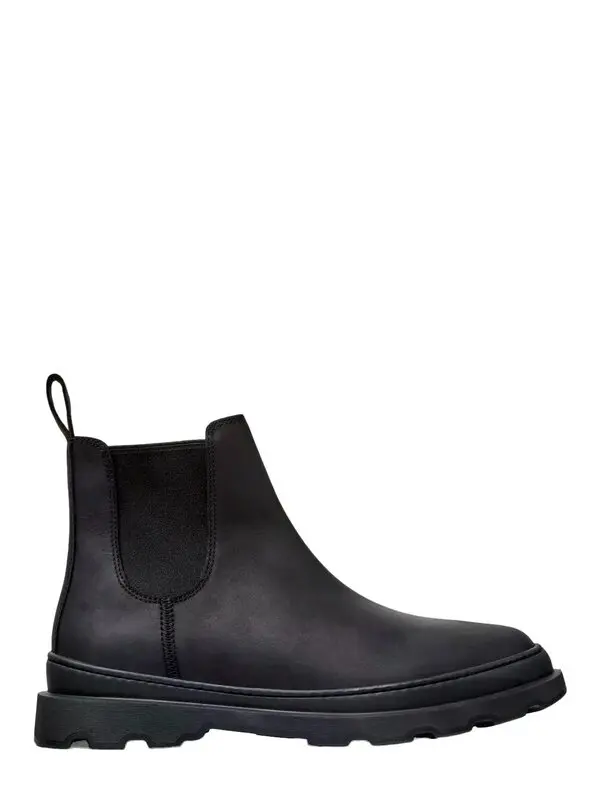 Camper Brutus Nubuck-leather Chelsea Boots - Black