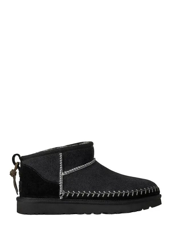 UGG Classic Ultra Mini Biarritz Boots - Black