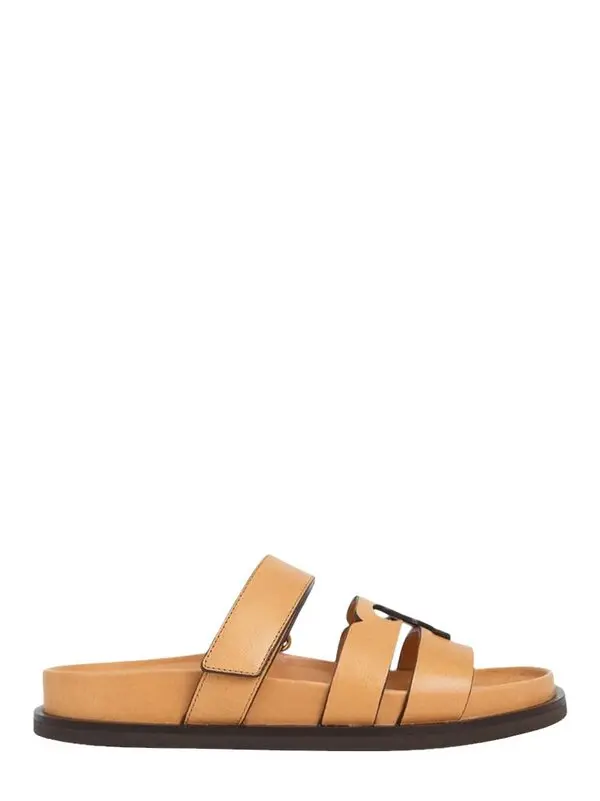 Tory Burch Ines Sport Slippers - Brown