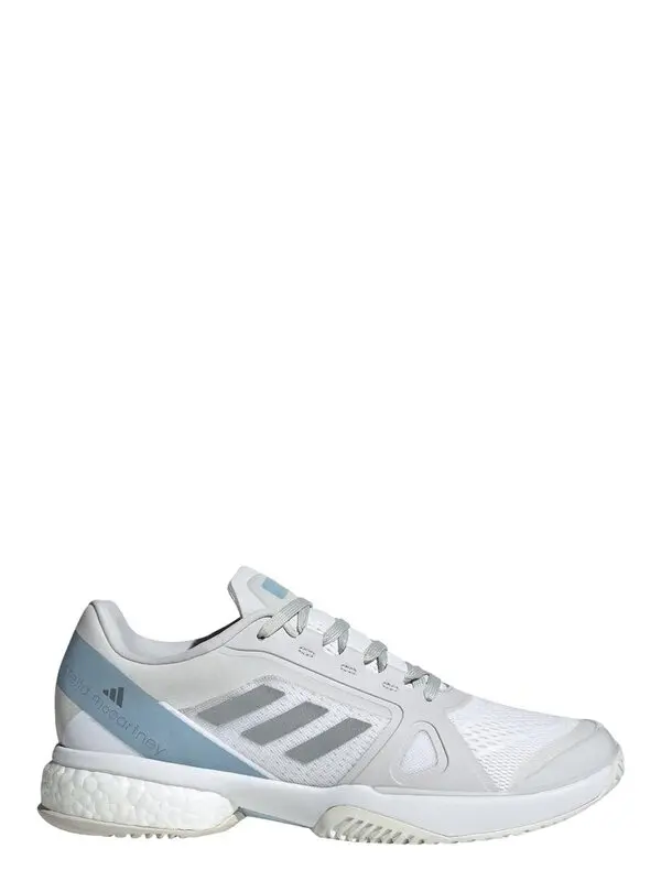Adidas Court Stella Mccartney - Cloud White/silver Metallic/wonder Blue