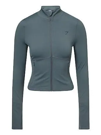 GYMSHARK Elevate Rlse™ Jersey Track Top - Teal