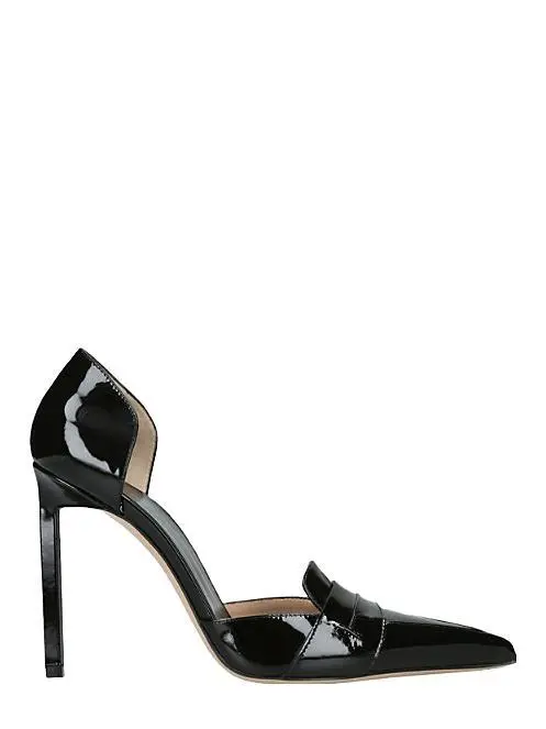 TOM FORD Eva D'orsay 105 Patent-leather Heeled Pumps - Black