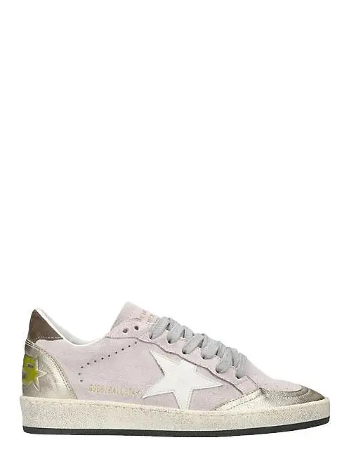 GOLDEN GOOSE Ball Star Suede Trainers - Pink Comb