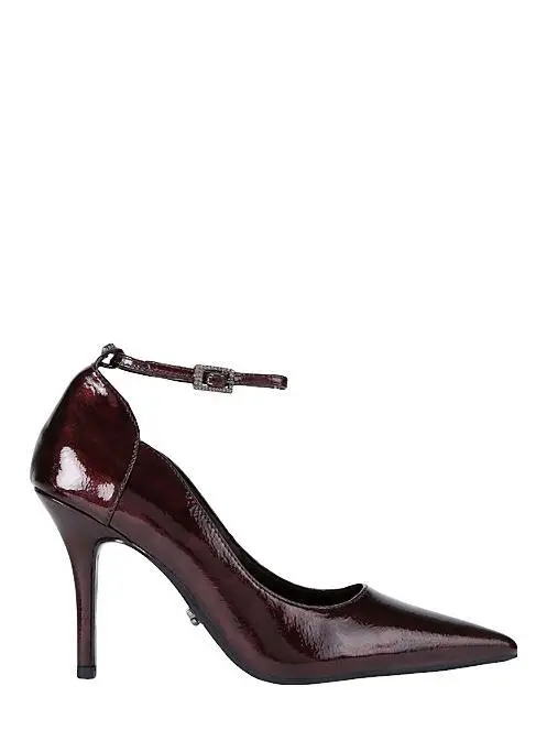 Carvela Alto Faux-leather Courts - Wine