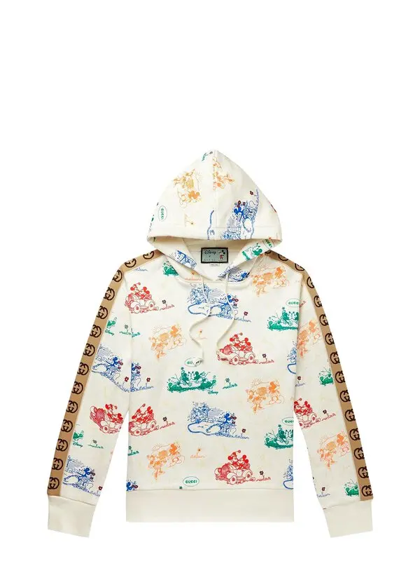 Gucci Hooded Sweatshirt - White