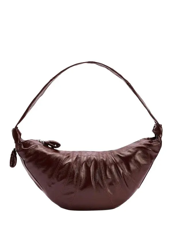 LEMAIRE Large Croissant Bag - Brown