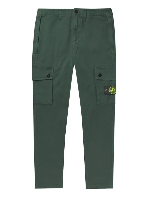 Stone Island Straight Leg Pants - Green