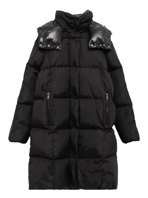 Moncler Litte Long Coat - Black