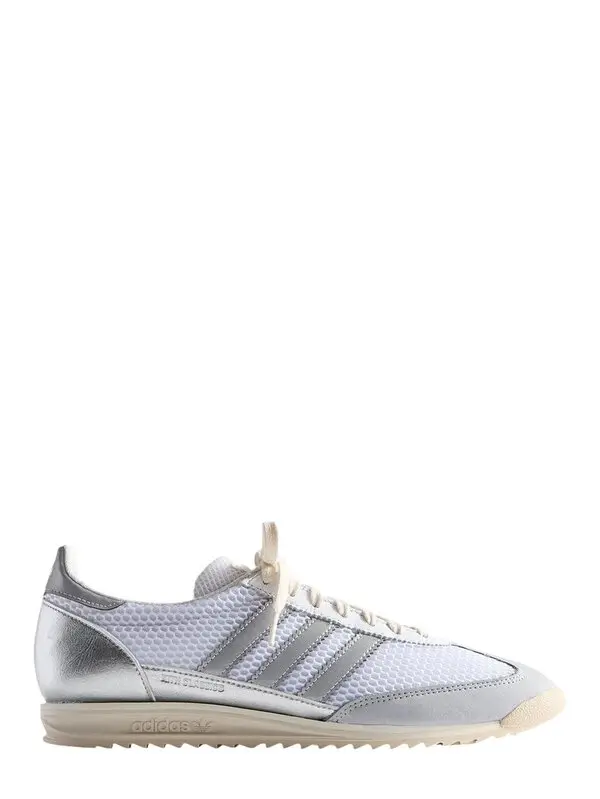 Adidas Kith X Sl72 Og Sneakers - Silver