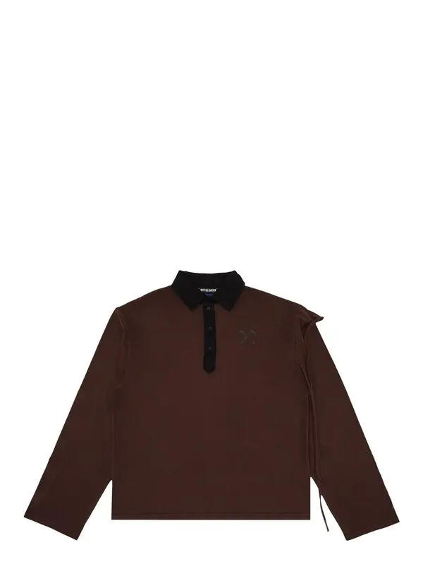 Ottolinger Long-sleeve Polo - Brown