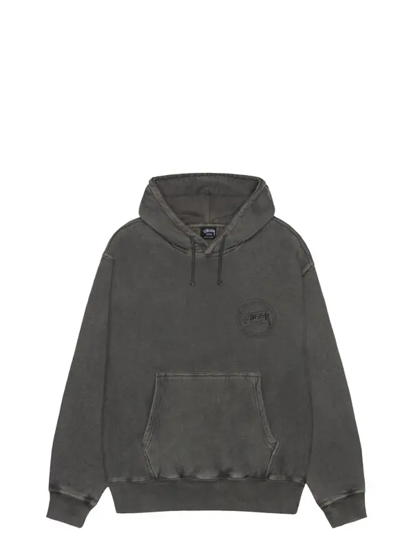 StÜssy Pigment Dyed Hoodie - Black