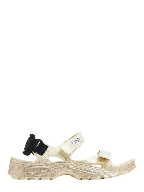 LANVIN Suicoke X Wake Curb Slides - Cream