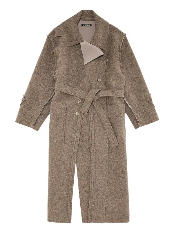 Ottolinger Oversized Split Coat - Grey