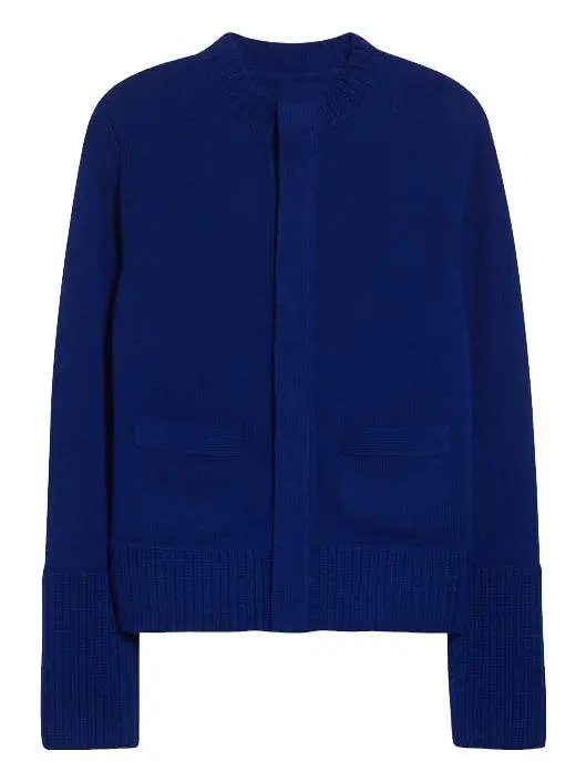Sacai Wool Cardigan - Blue