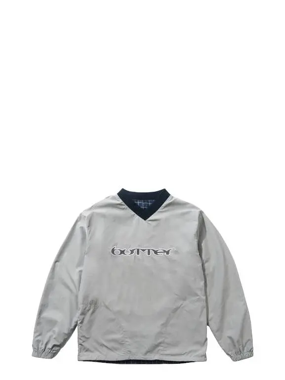 BUTTER GOODS Dugout Reversible Pullover - Grey /navy