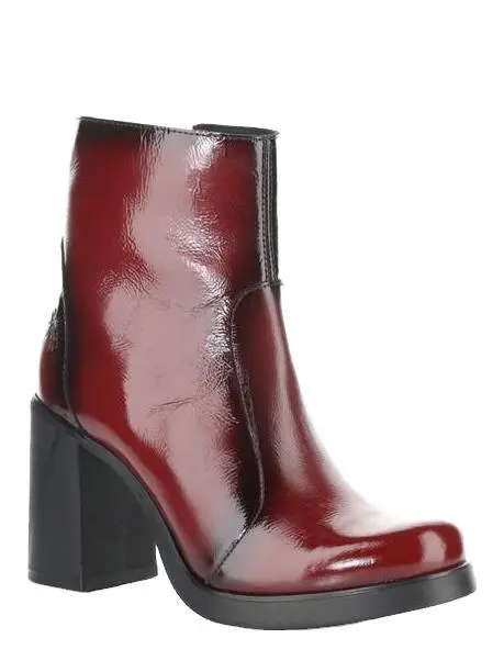 Fly London Siju Block Heel Bootie - 002 Int Rust