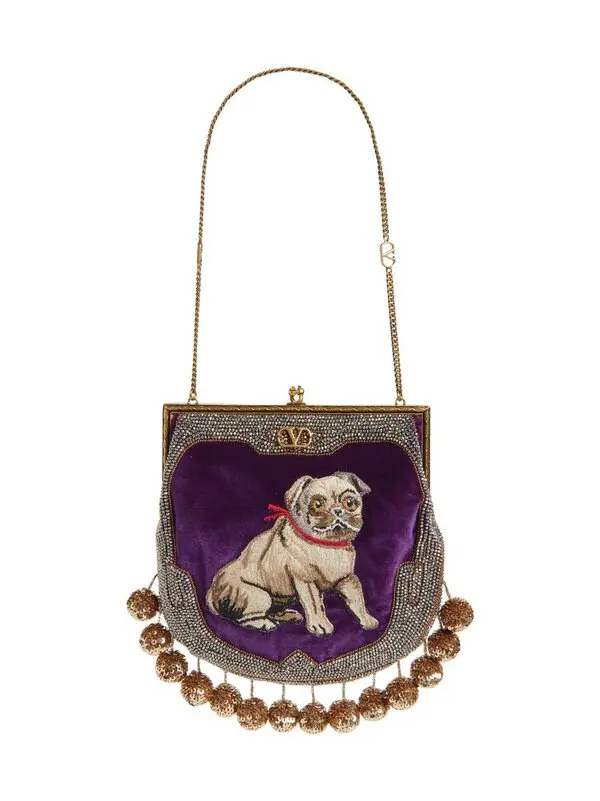 Valentino Garavani Nellcôte Fairy Tales Beaded Minaudiere - Panse/multi