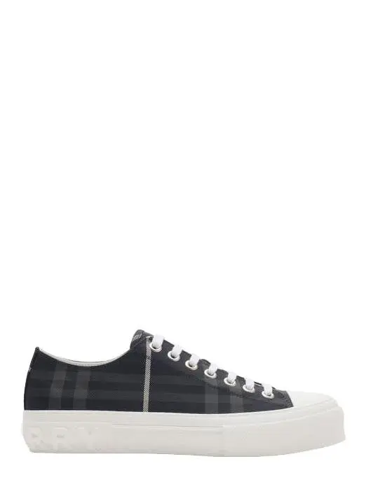 Burberry Jack Check Low Top Sneakers - Storm Ip Check
