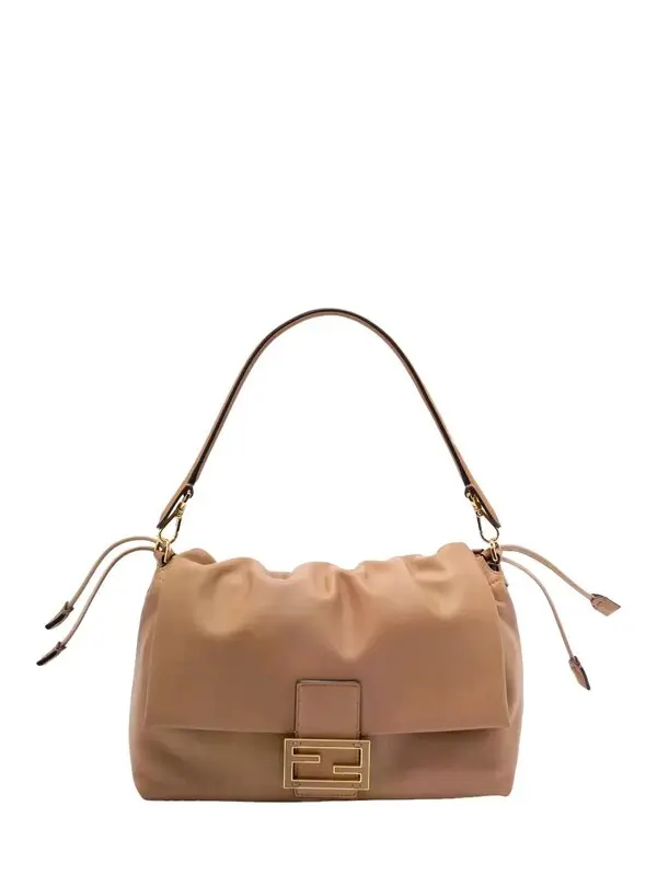 Fendi Large Mamma Baguette Shoulder Bag - Brown