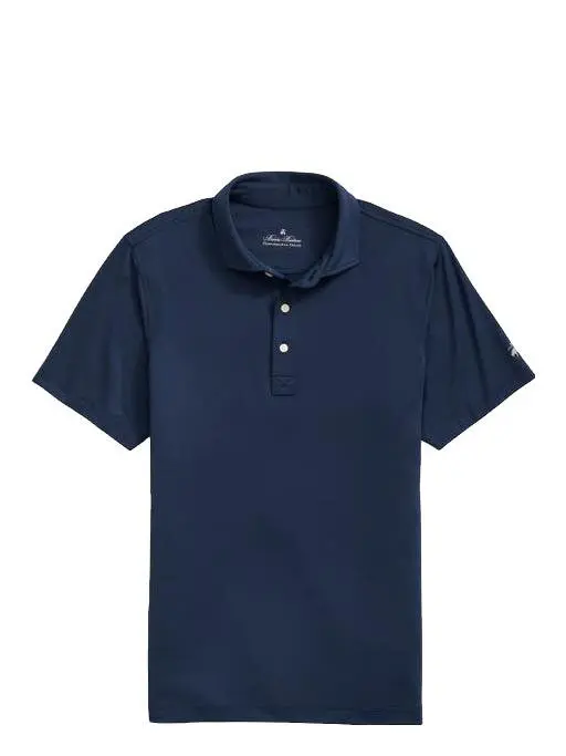 Brooks Brothers Solid Performance Series Polo - Medieval Blue
