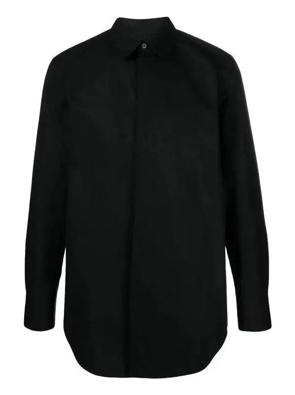 JIL SANDER Button-fastening Shirt - Black